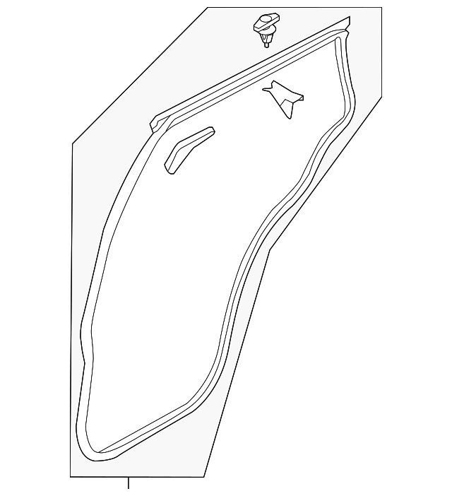 kb7w72760 - Mazda Door Weather-Strip 2017-2025 Mazda CX-5 | Performance ...