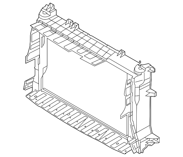 2025 Kia Carnival Radiator Support Air Deflector 29135-R0300 | QuirkParts