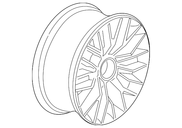 FR3Z-1007-V - Wheel Assembly 2015-2019 Ford Mustang | Find Vintage Parts