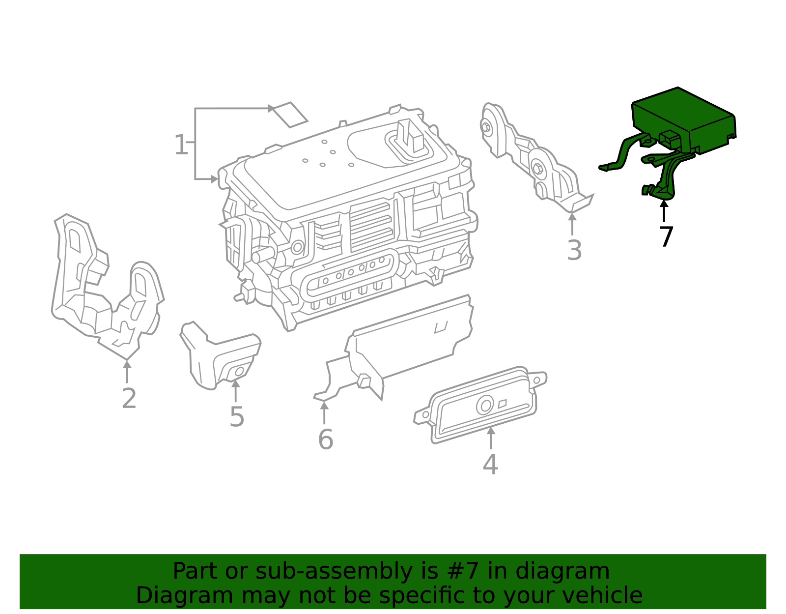 2017-2018 Toyota Prius Prime Body Control Module 89220-4EM60 | Toyota ...