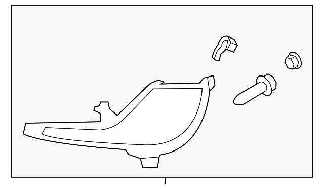 92202-1R000 - Fog Lamp Assembly 2012-2017 Hyundai Accent | Hyundai ...