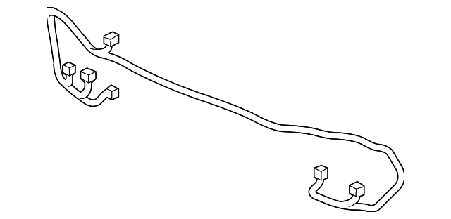 32121-T6Z-A40 - 2017-2020 Honda Ridgeline - Sub-Wire Front Bumper | Genuine Honda Parts