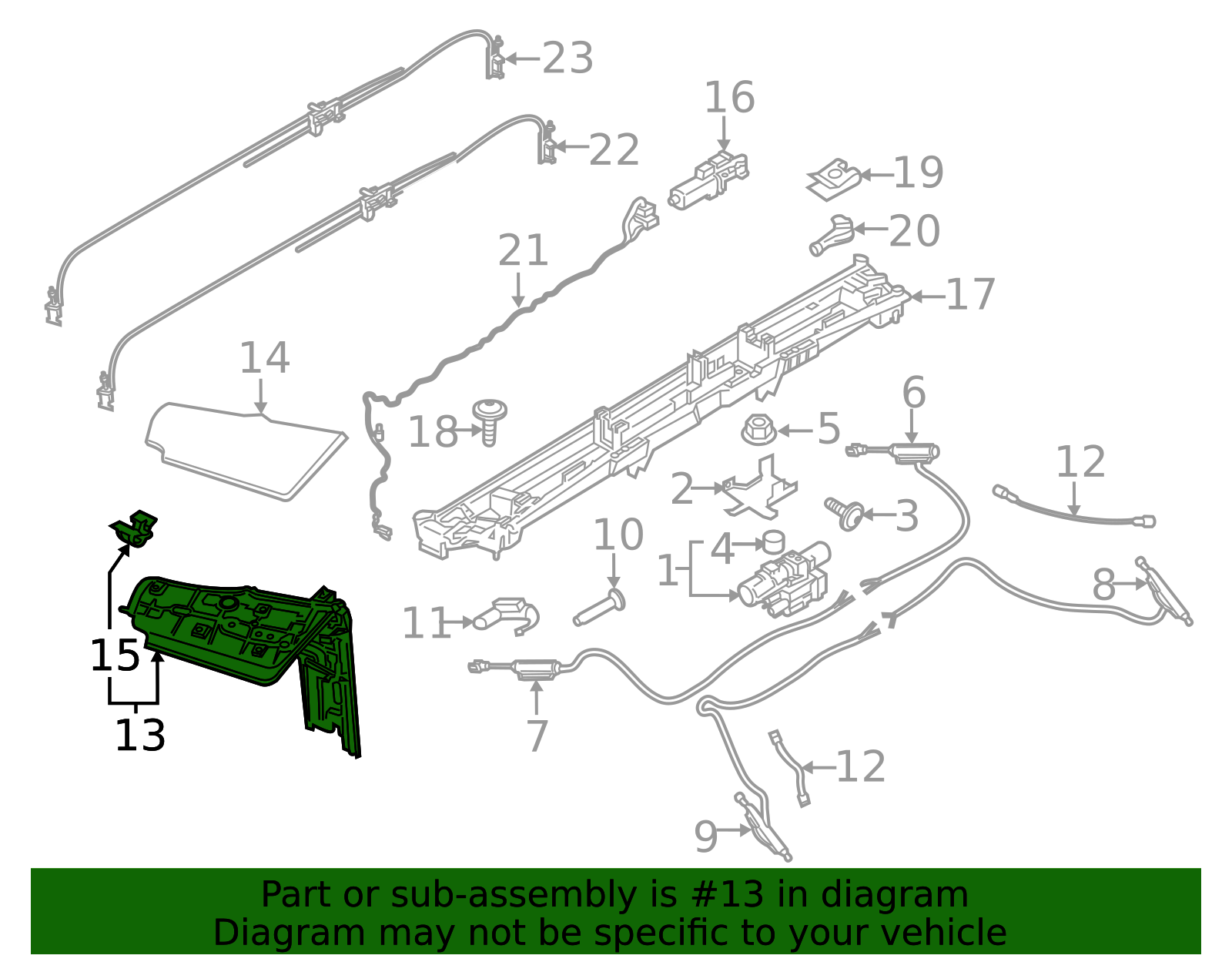 9P1-898-279-A - High-Quality Convertible Top Tonneau Cover for 2012 ...