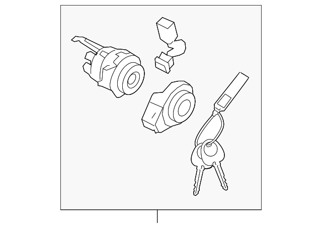 2017-2018 Kia | Ignition Lock Cylinder | 81905-A7500 | Kia Auto Parts