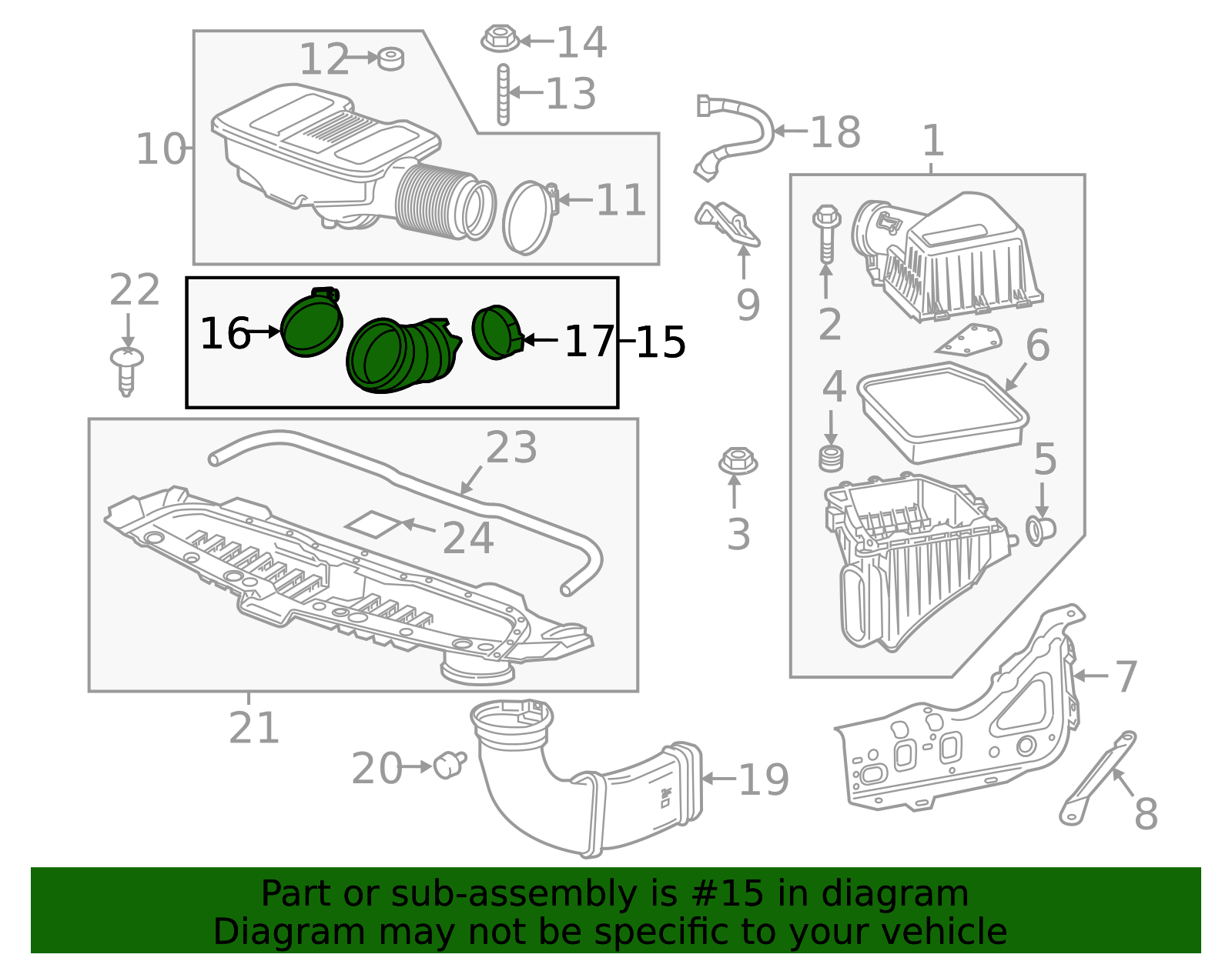 2019-2025 GM Elbow 86584697 | Capital Chevy Parts