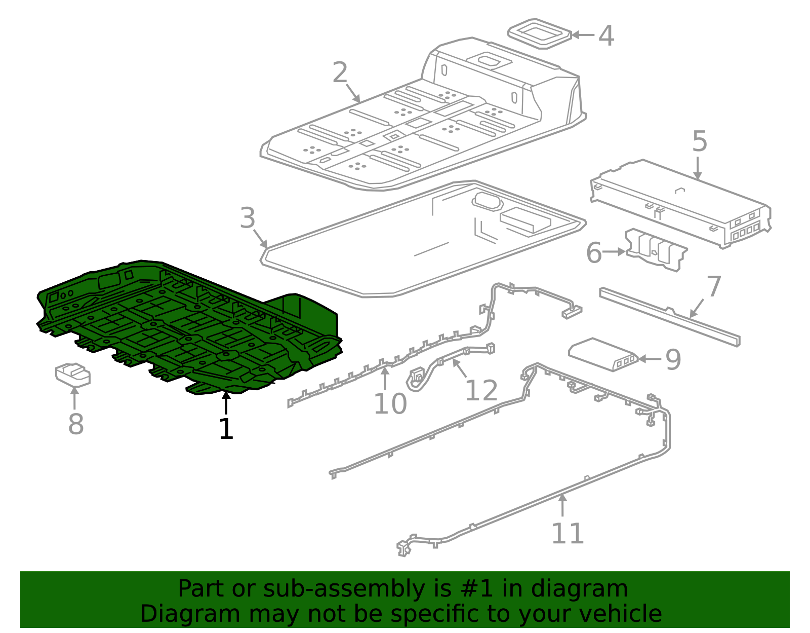 2020-2023 Chevrolet Bolt EV High Voltage Battery 24042761 GM ...