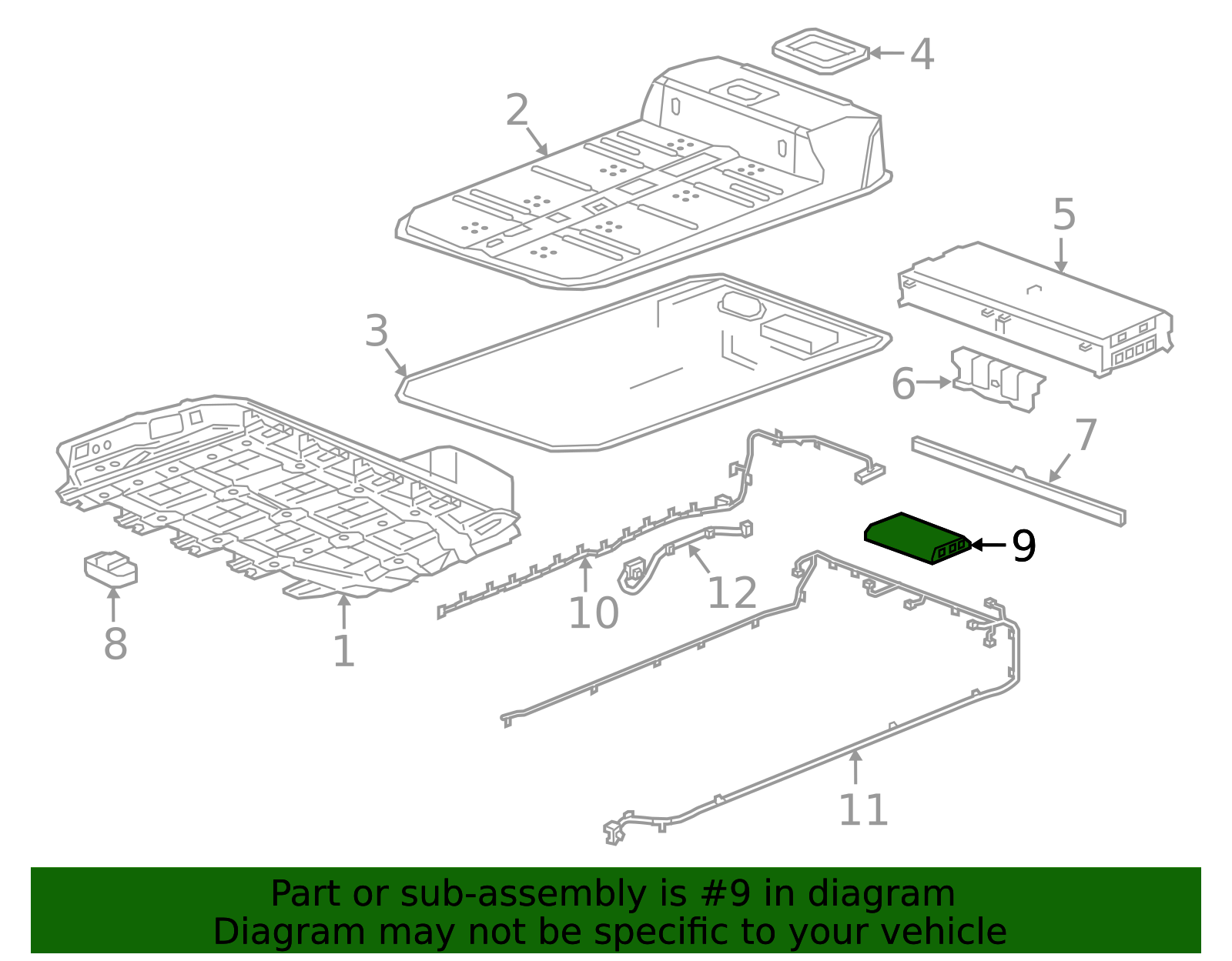 24049829 - 2017-2023 Chevrolet - Battery Energy Control Module ...