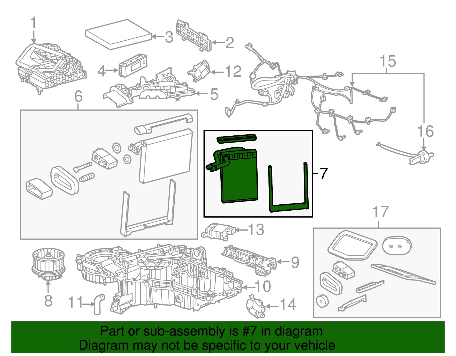2014-2020 GM Heater Core 84418887 GM | GMPartsDirect.com