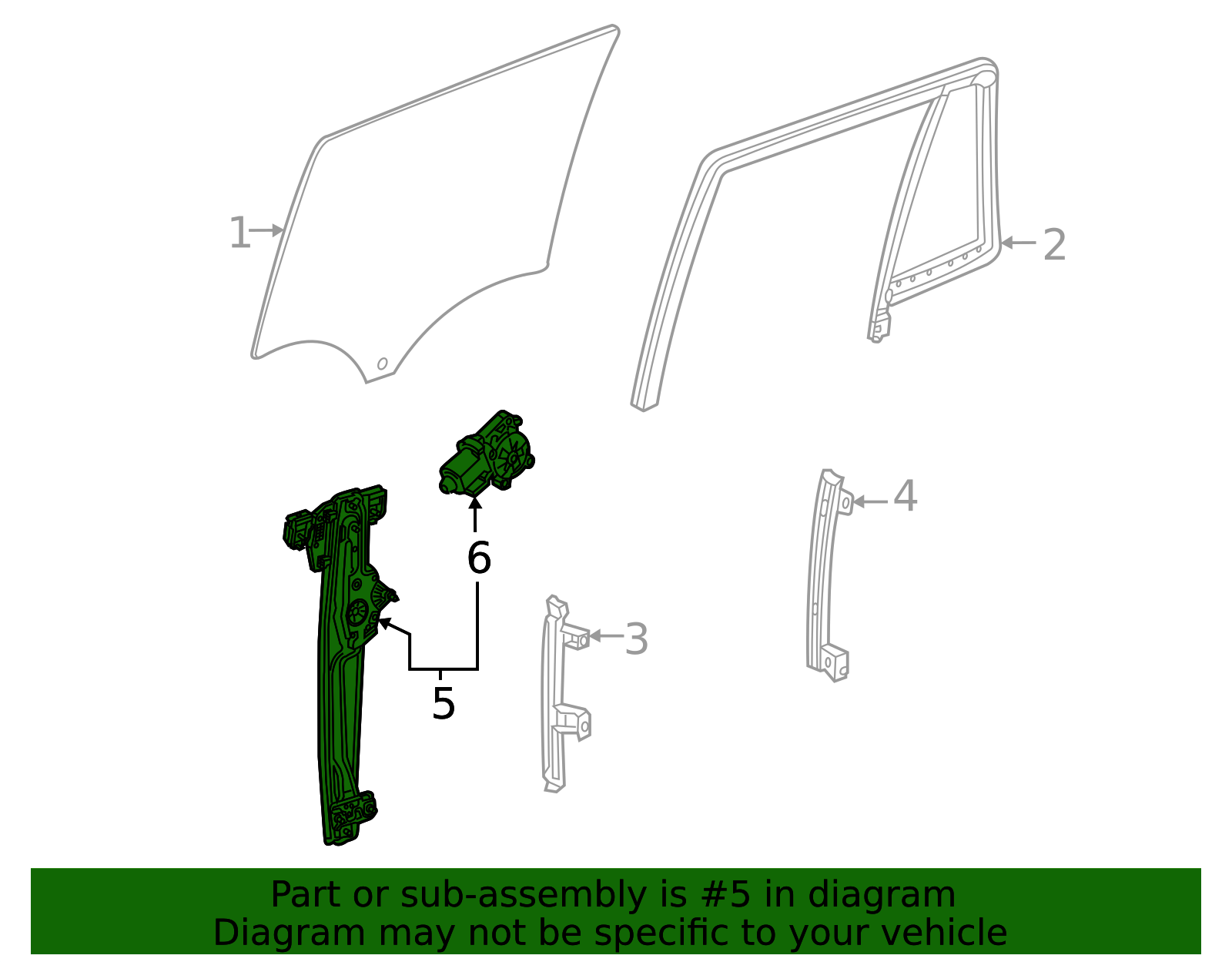 87833810 - Window Regulator | Partners Chevy