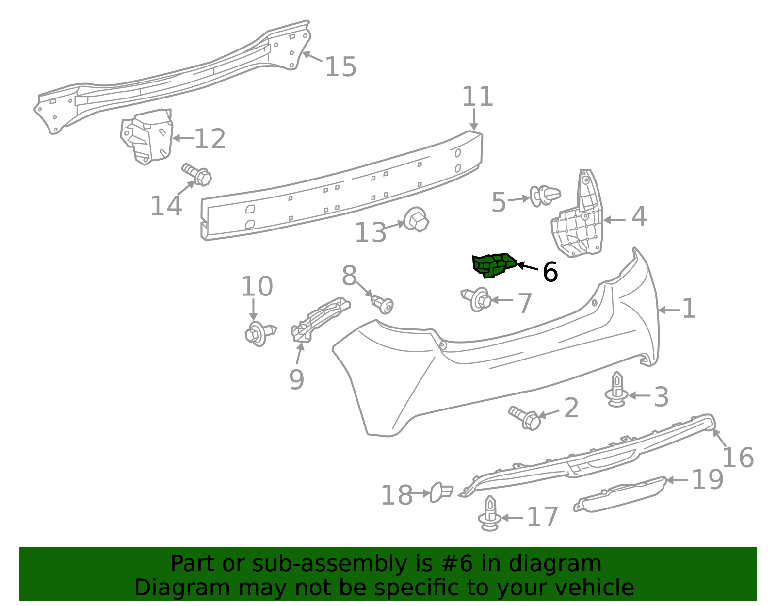 52155-0D101 - 2017 Toyota Yaris - Side Support | Nucar Toyota of North ...