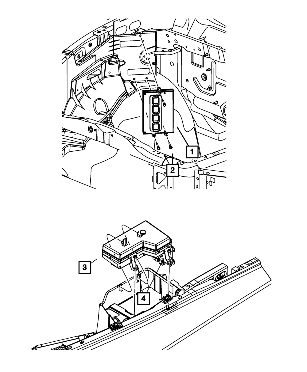 2010 Mopar Powertrain Control Module 5150498AA | Mopar OEM Parts Outlet