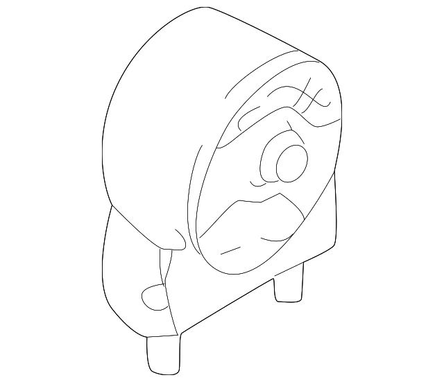 0K30A-39040A - Lower Mount 2001-2002 Kia Rio | Kia.Parts Store