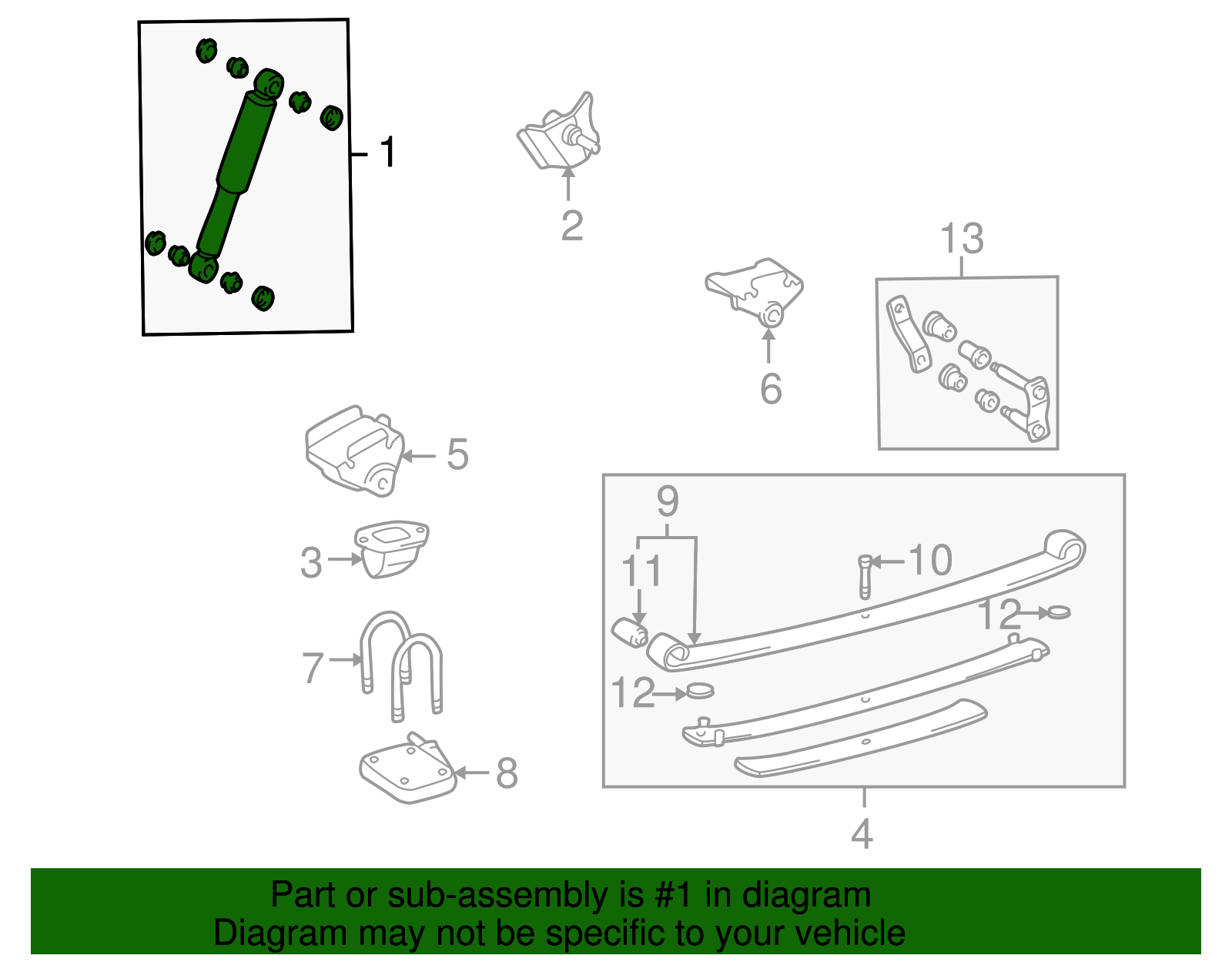 48531-80697 - Shock 2001-2004 Toyota Tacoma | Toyota San Diego Parts