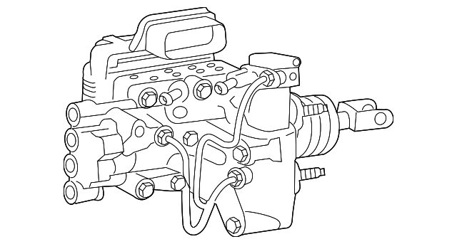 2016-2018 Toyota RAV4 16-18' Toyota RAV4 Hybrid Brake Master Cylinder ...