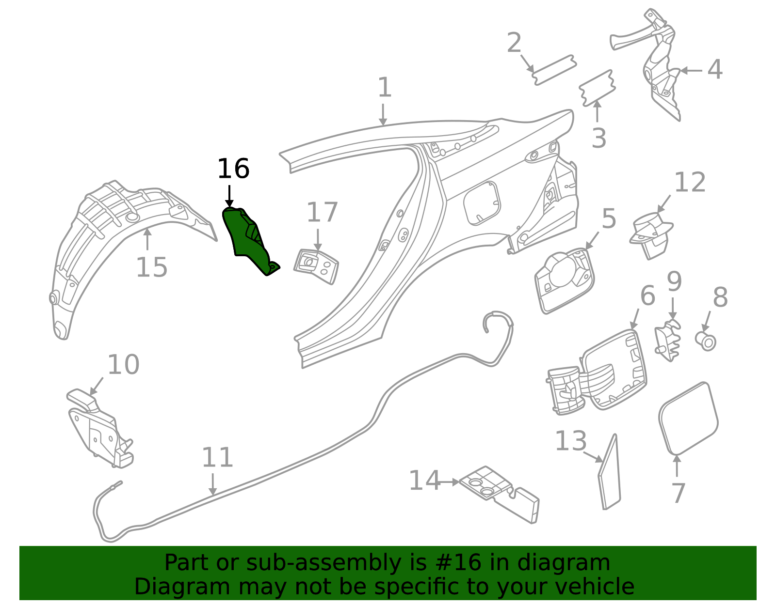 2020-2025 Nissan Versa Closing Plate 78818-5EF0A | Riverside Nissan