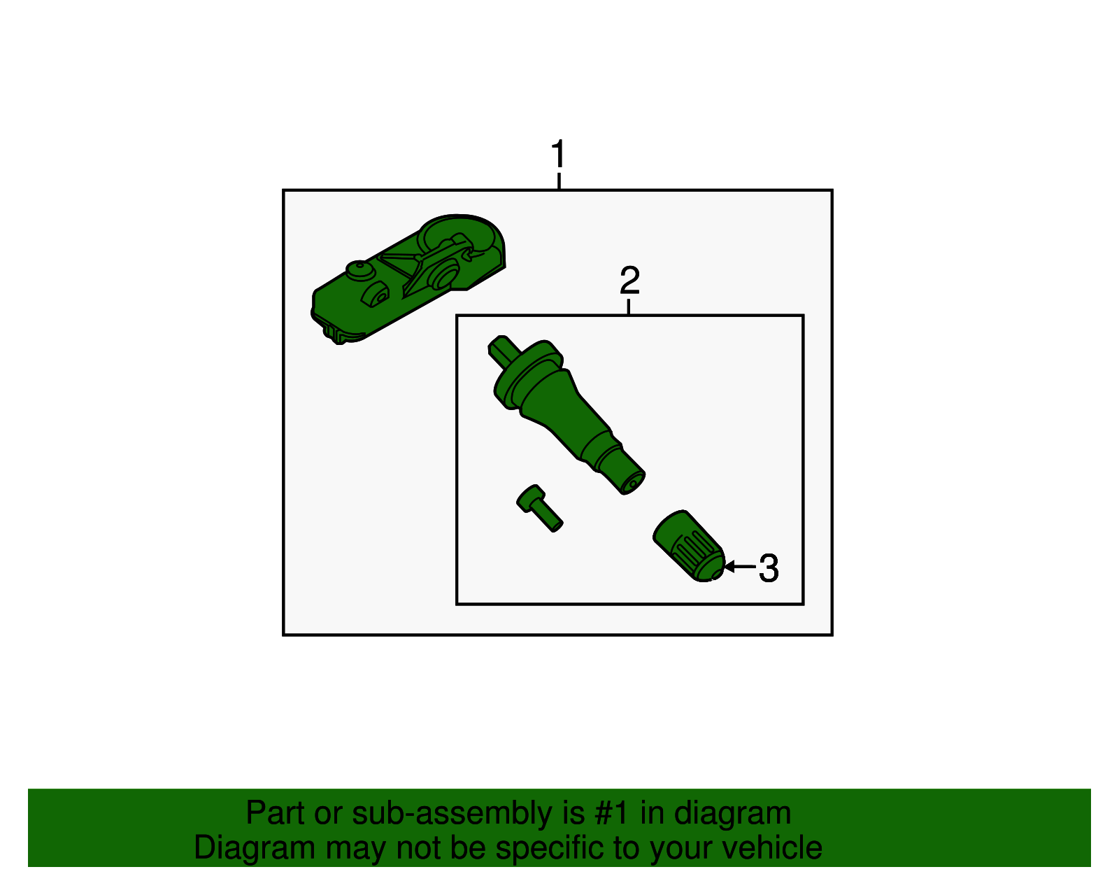 2011-2019 Ford Motorcraft™ Tire Pressure Monitoring System (TPMS ...