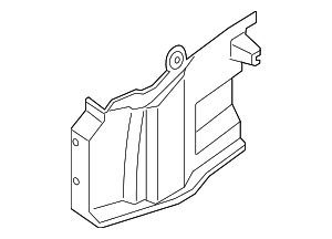 2009-2014 Nissan Maxima Splash Shield 64838-9N00A | OEM Parts Online