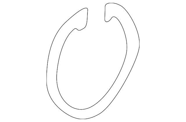 Genuine Toyota Wheel Bearing Snap Ring (Left, Right, Front, Rear) part ...