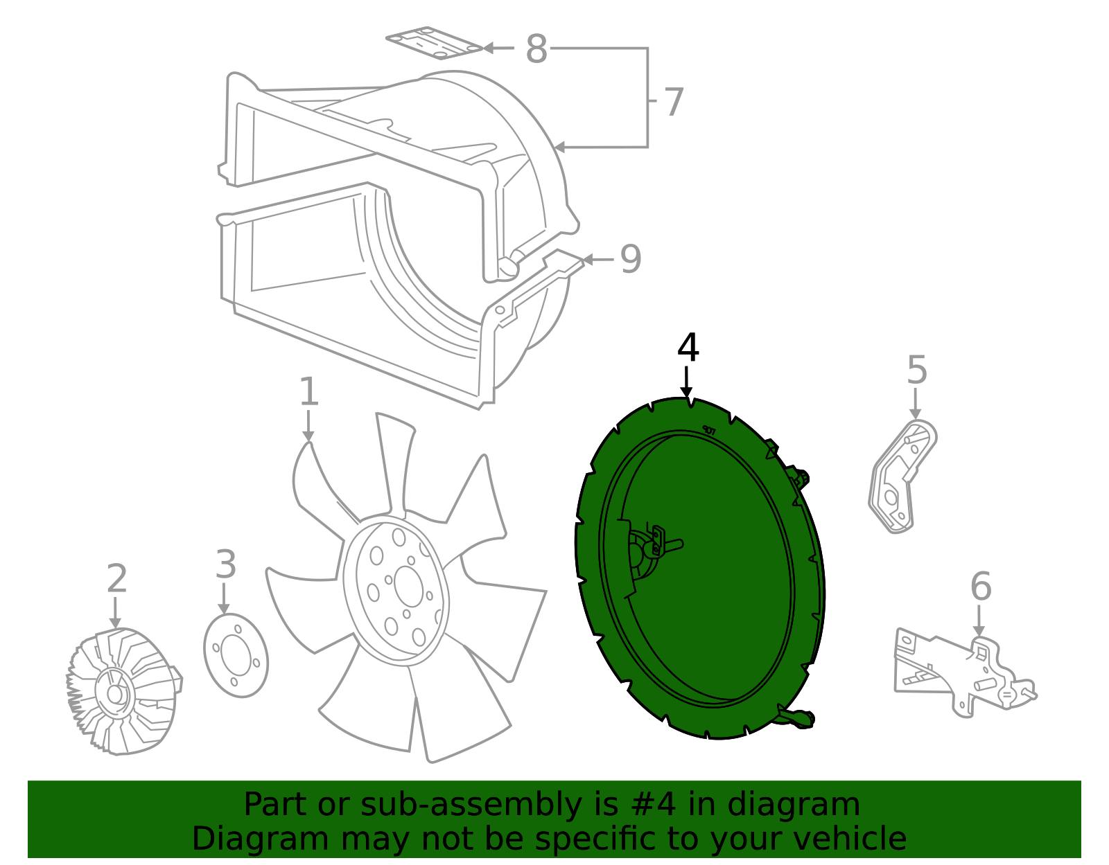 2020-2025 GM Fan Shroud 85112067 | Capital Chevy Parts