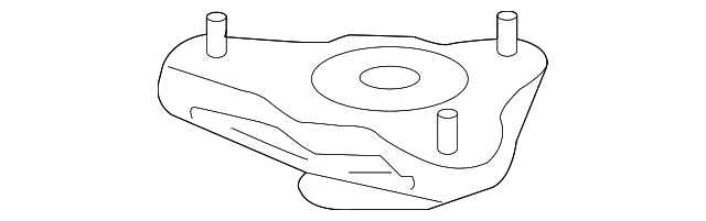 1997-2012 Porsche Strut Mount 997-343-018-01 | OEM Parts Online