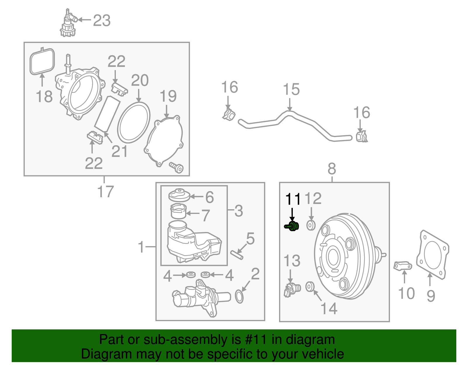44730-22150 - Booster Check Valve - 2004-2020 Toyota | Conicelli Toyota