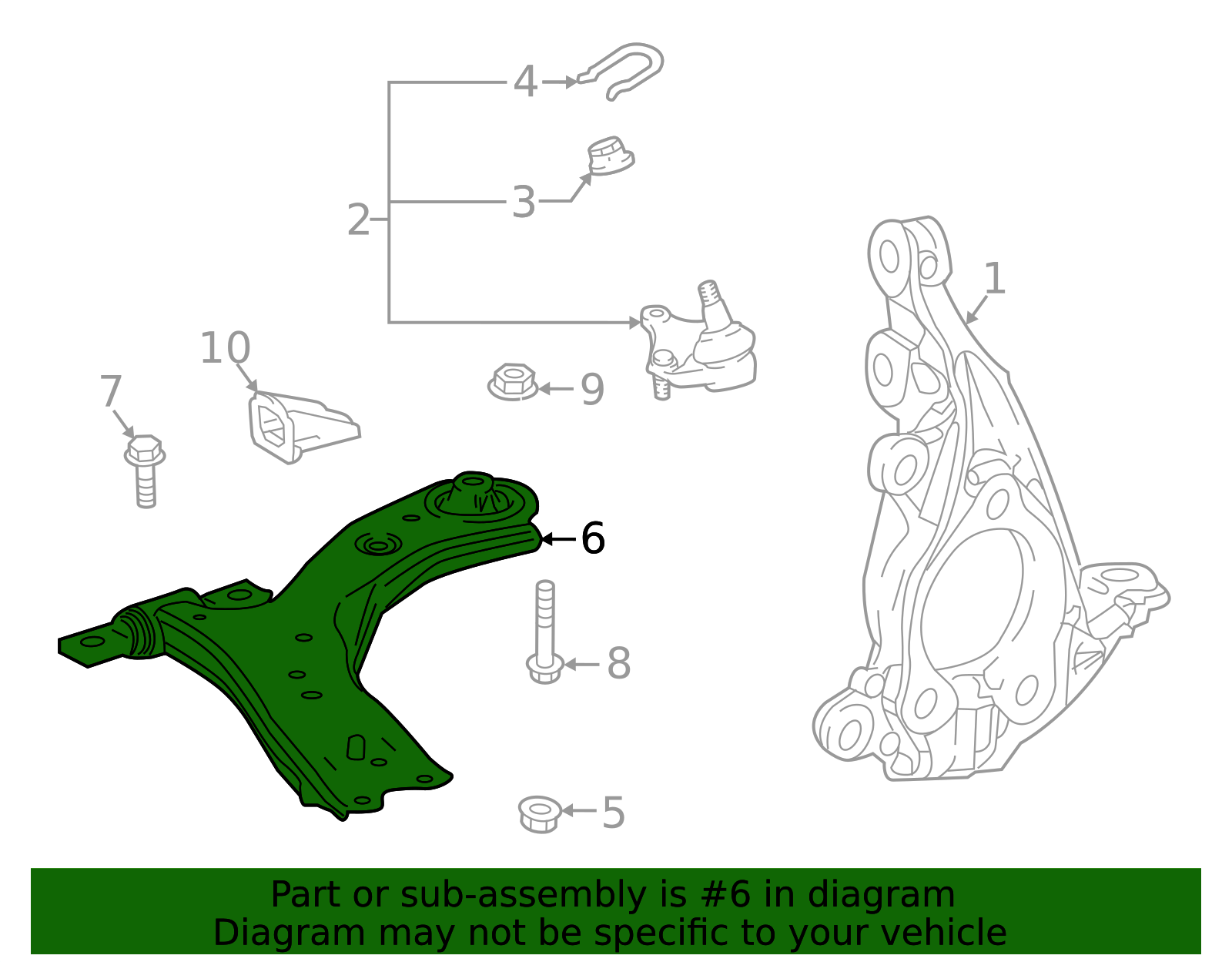 Suspension Control Arm – Restore Ride Precision Now | AutoNation Parts