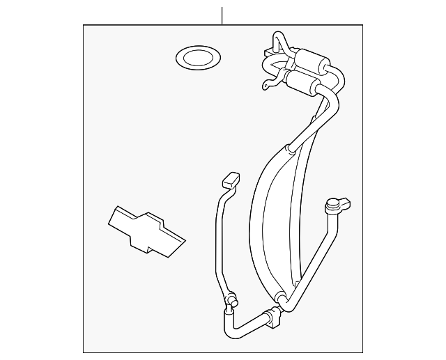 2015-2019 Ford | Suction & Discharge Hose Assembly | CK4Z-19D734-F ...