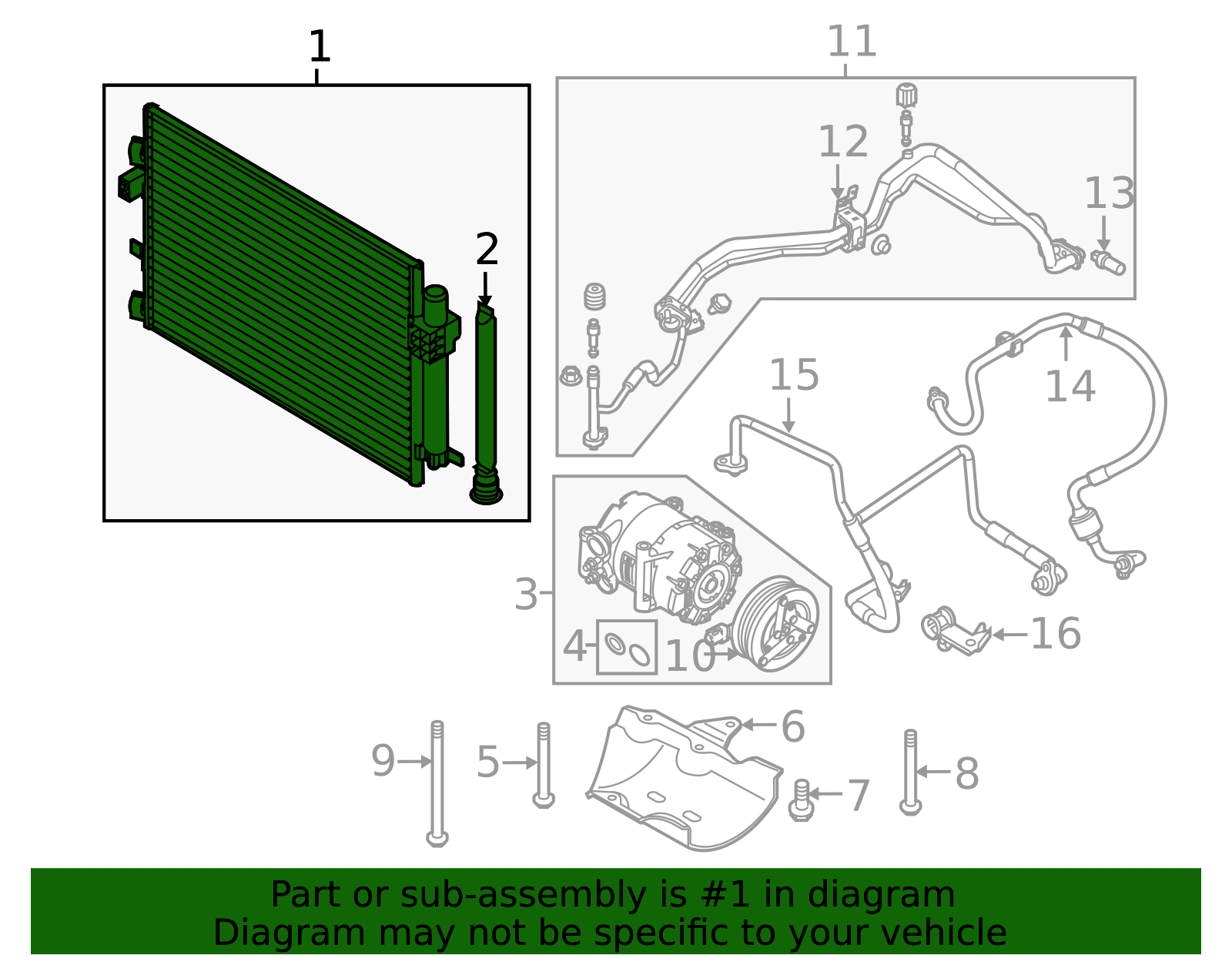 A/C Condenser - OEM Cooling Efficiency for Hot Climates | AutoNation Parts