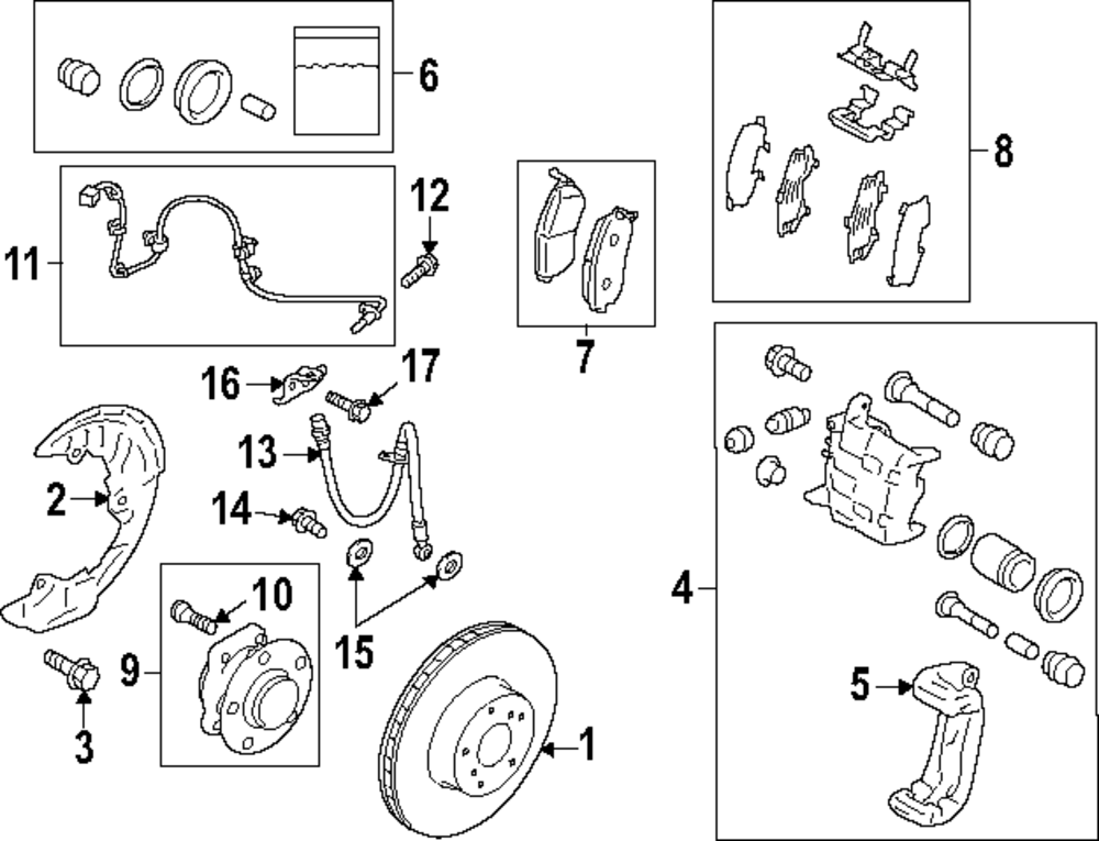 Caliper 26292CC030 | Subaru Parts Guys