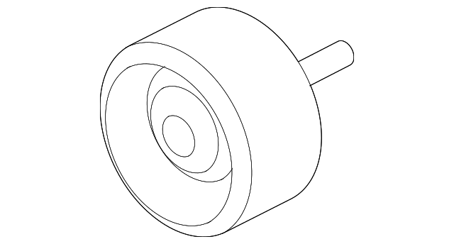 1S7Z-8678-AC - Accessory Drive Belt Idler Pulley 2003-2008 Ford | Big 3 ...