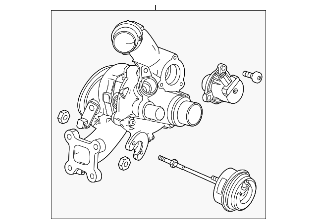 2022-2023 GM (Replaces 55515934) Turbocharger 25204082 GM ...