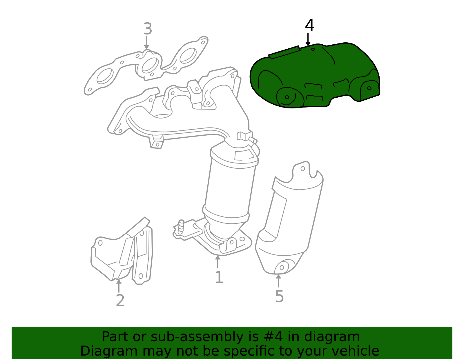 2002-2008 Toyota Heat Shield 17168-20060 | MotorMotor