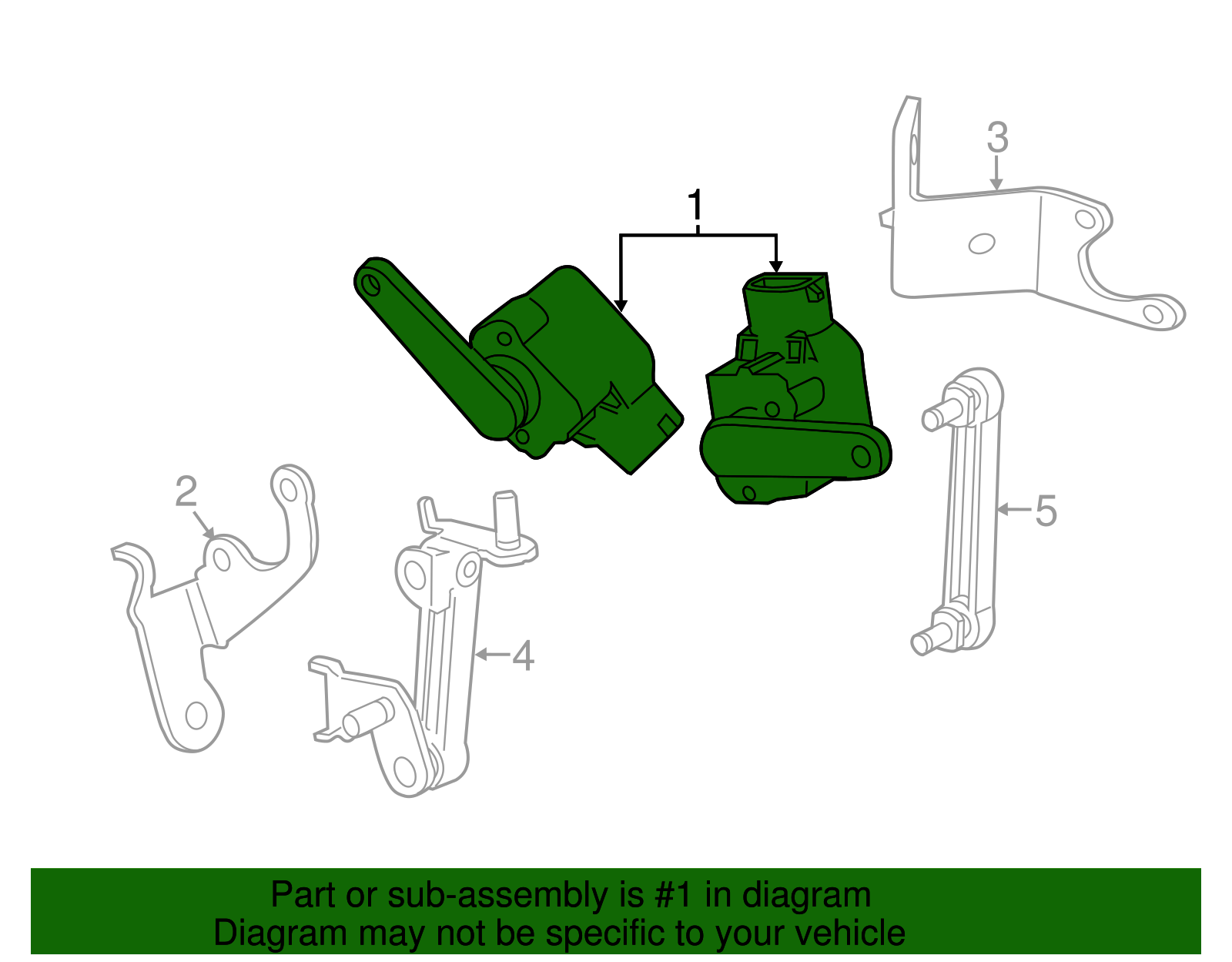 37146853755 - 2009-2018 BMW Level Sensor (37-14-6-853-755) | BMW of ...
