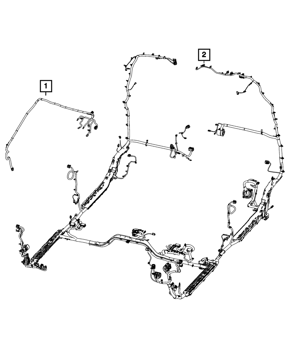 68638882AB - Mopar Body Wiring 2024 Ram 1500 | Performance Auto Parts