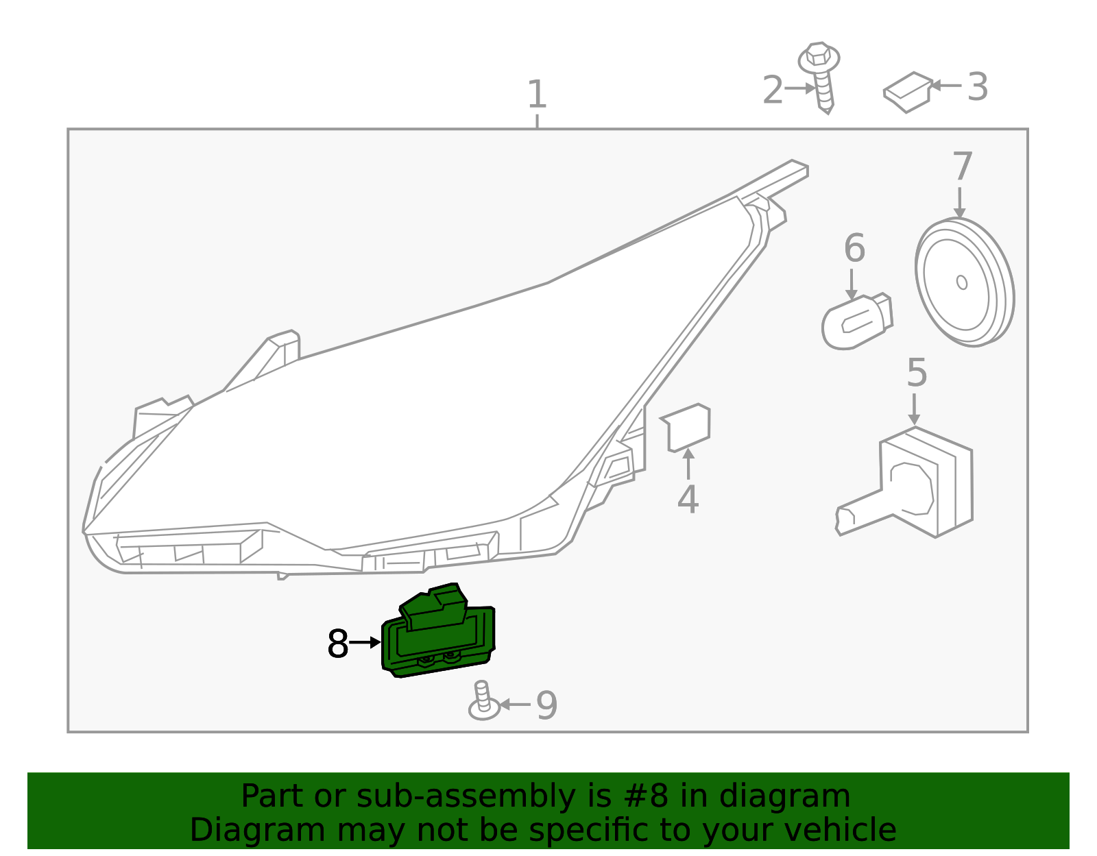 23134370 - High-Quality Headlamp Ballast for 2016-2020 Buick Envision ...