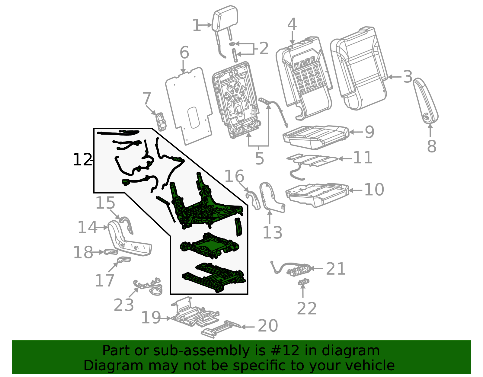 85082564 - Frame Kit 2021-2025 GM | GM Parts Warehouse