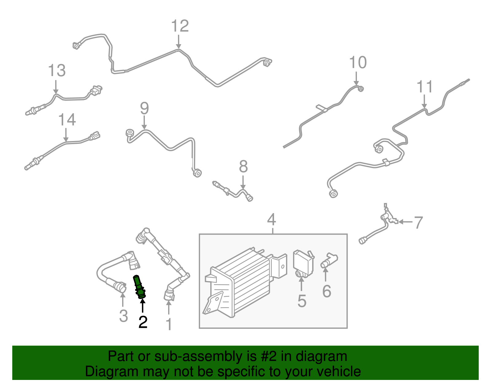 KR3Z-6A666-A - PCV Valve 2010-2025 Ford | Ford Parts Direct