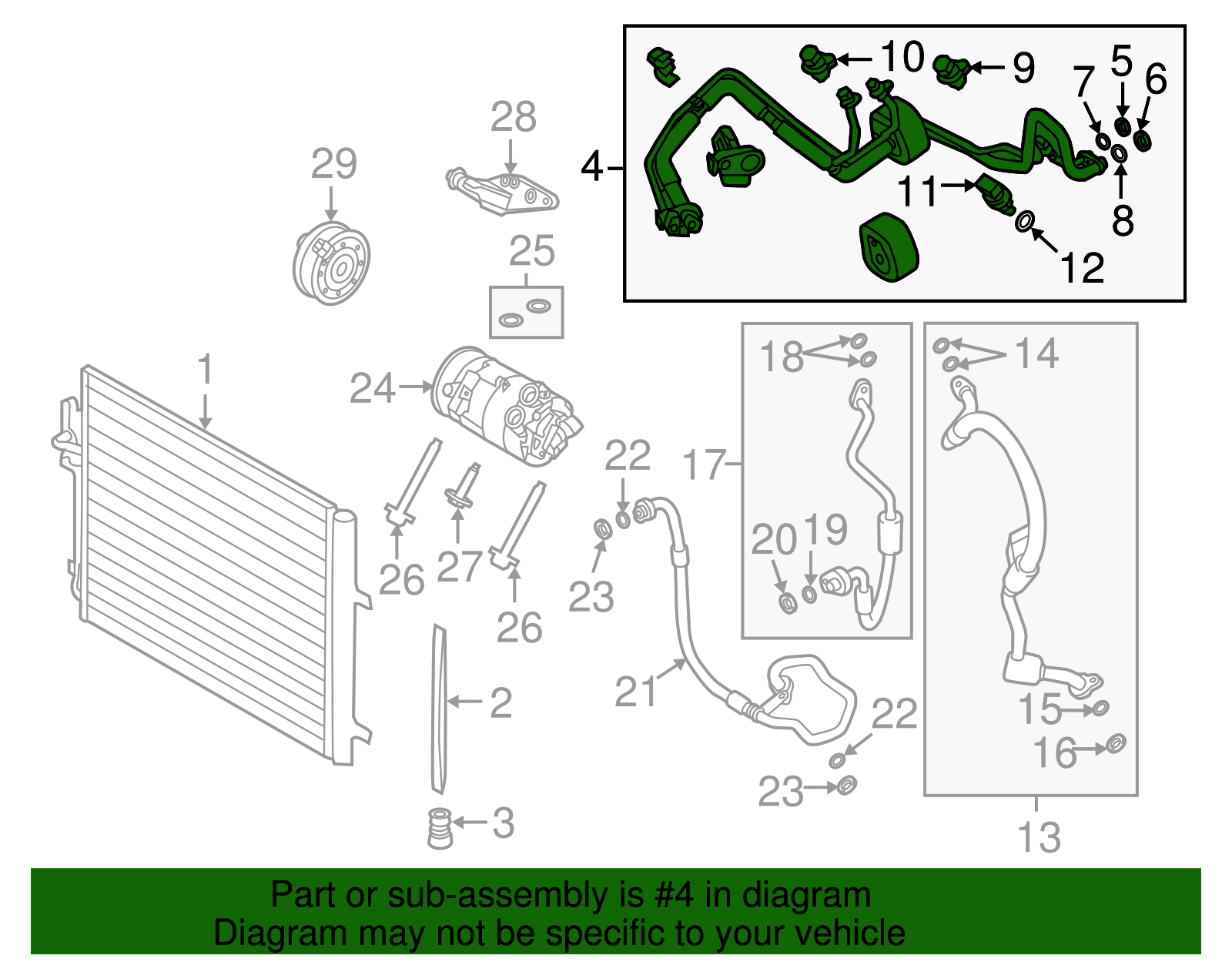2012-2015 Land Rover Discharge Hose LR066867 | OEM Parts Online