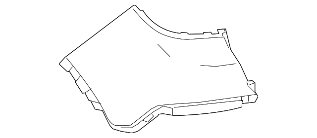 95352037 - Rear Driver Side Upper Bumper Cover 2013-2016 Buick Encore ...