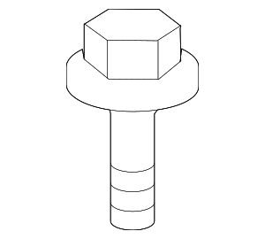 2007-2025 Nissan Air Cleaner Body Bolt 16516-CR40B | OEM Parts Online