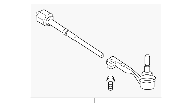 Genuine BMW 32-10-5-B5F-E29 | Tie Rod Assembly | FREE Shipping on Most ...