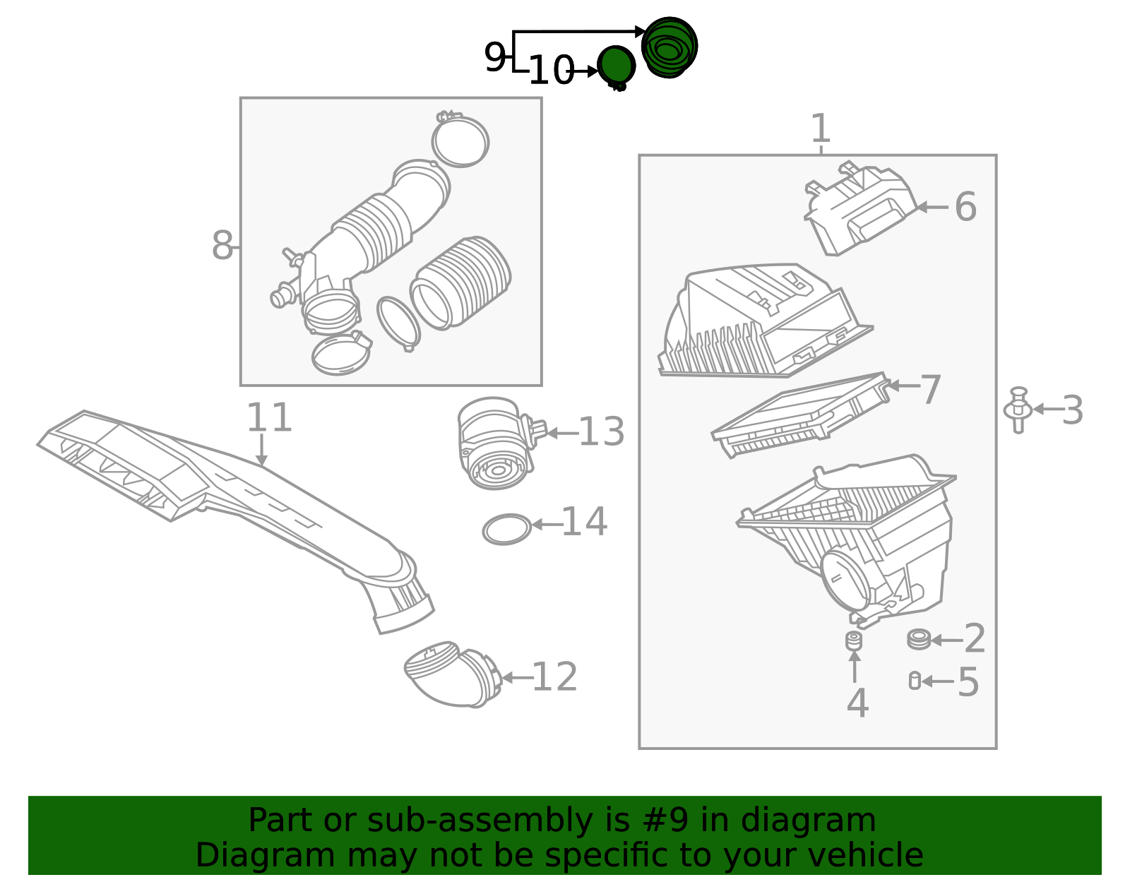 1992-1995 Hyundai Elantra Front Molding 82250-28020 | QuirkParts