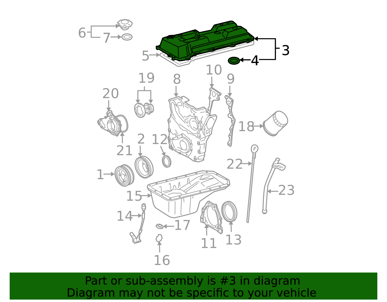 11201-75020 - Valve Cover - 1994-2000 Toyota | OEM Genuine Toyota Parts