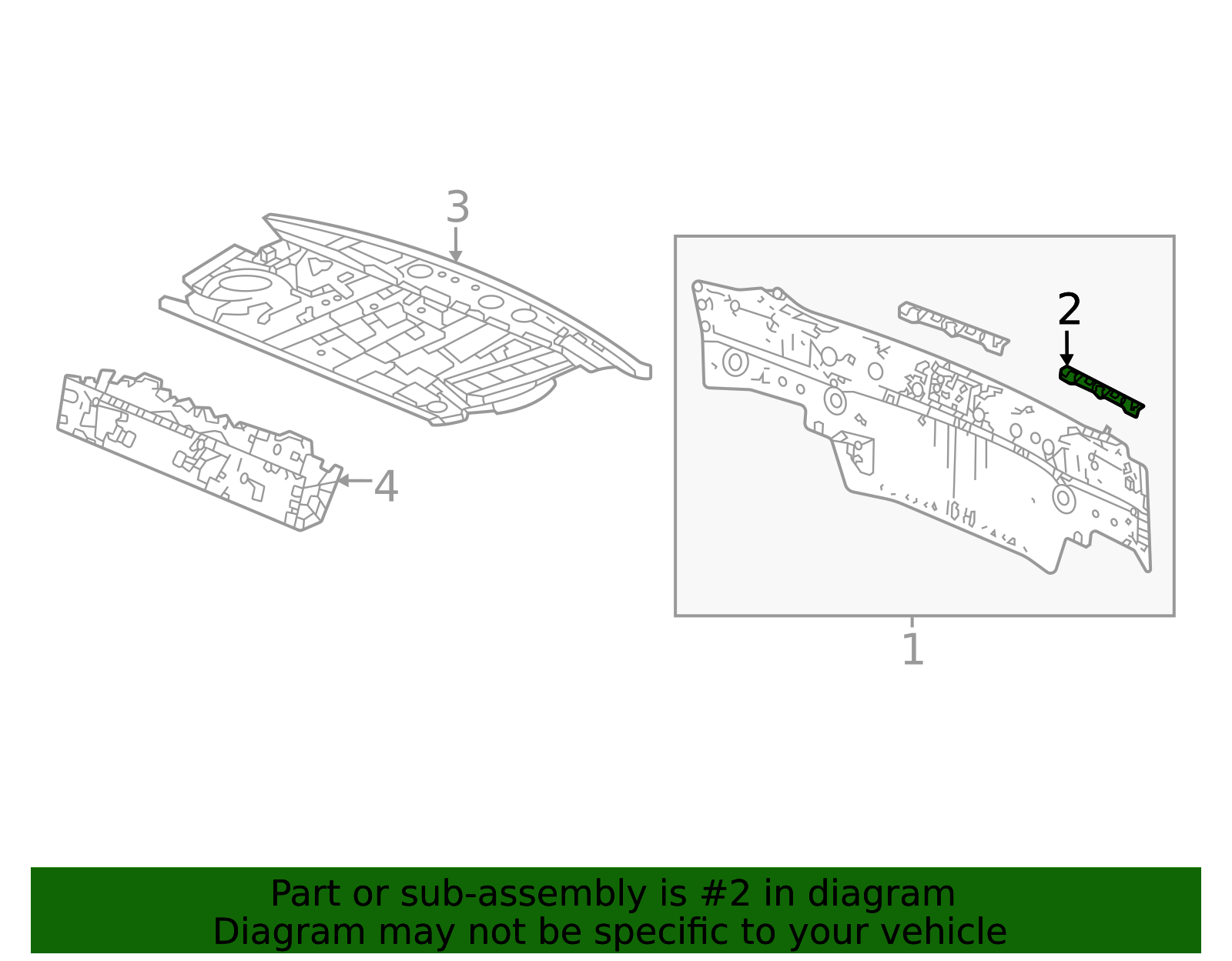 66119-T2F-A00ZZ - High-Quality Bumper Bracket for 2021-2025 Acura TLX ...