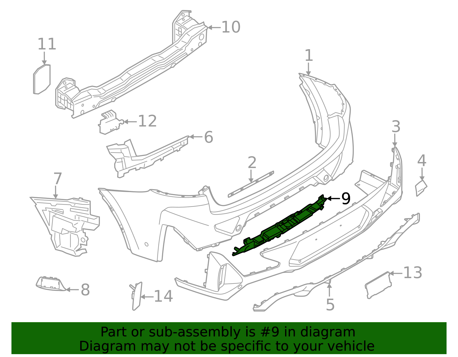 2022-2024 BMW X4 Lower Support 51-12-8-081-860 | BMW OEM Parts