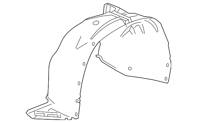 2018-2024 Chevrolet Fender Liner 87844736 | Capital Chevy Parts