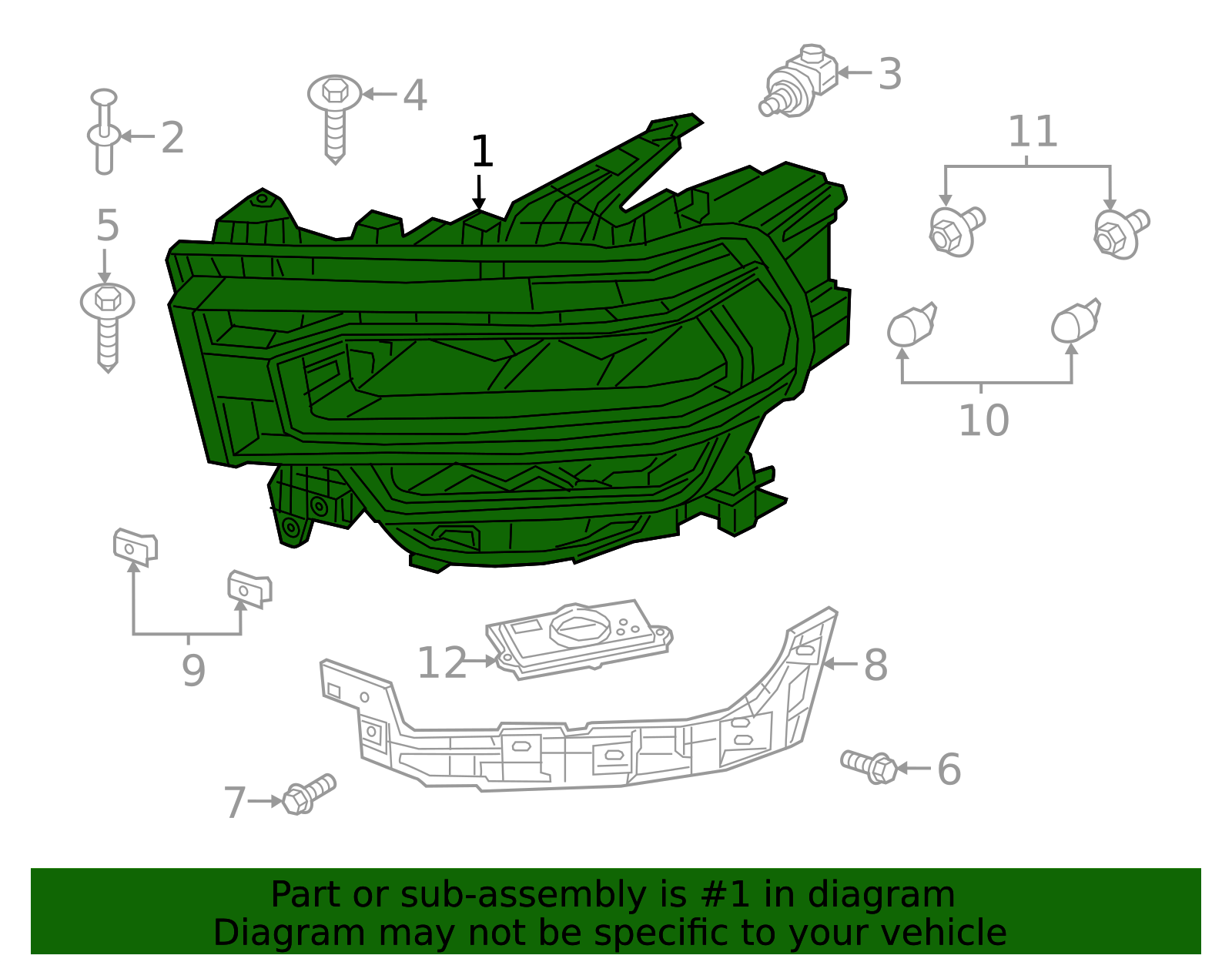 2019-2024 Ram Composite Assembly 68360180AD | Mopar Parts Canada