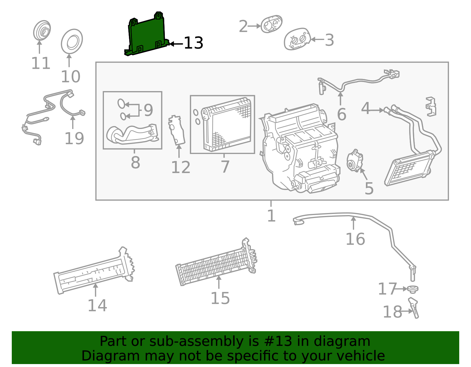 2024-2025 Toyota Sequoia 2024 Toyota Sequoia - Amplifier 88650-AN020 | Sparks Parts