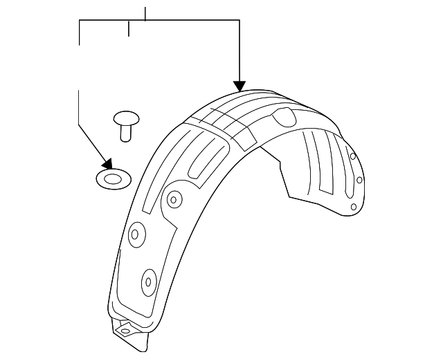 86822 A9000 - Splash Shield 2015-2018 Kia Sedona | Kia Cheap Parts