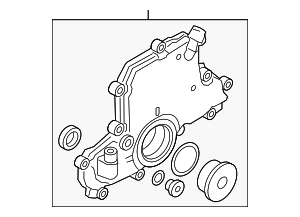 Genuine BMW 11-14-8-546-149 | Timing Cover | FREE Shipping on Most ...